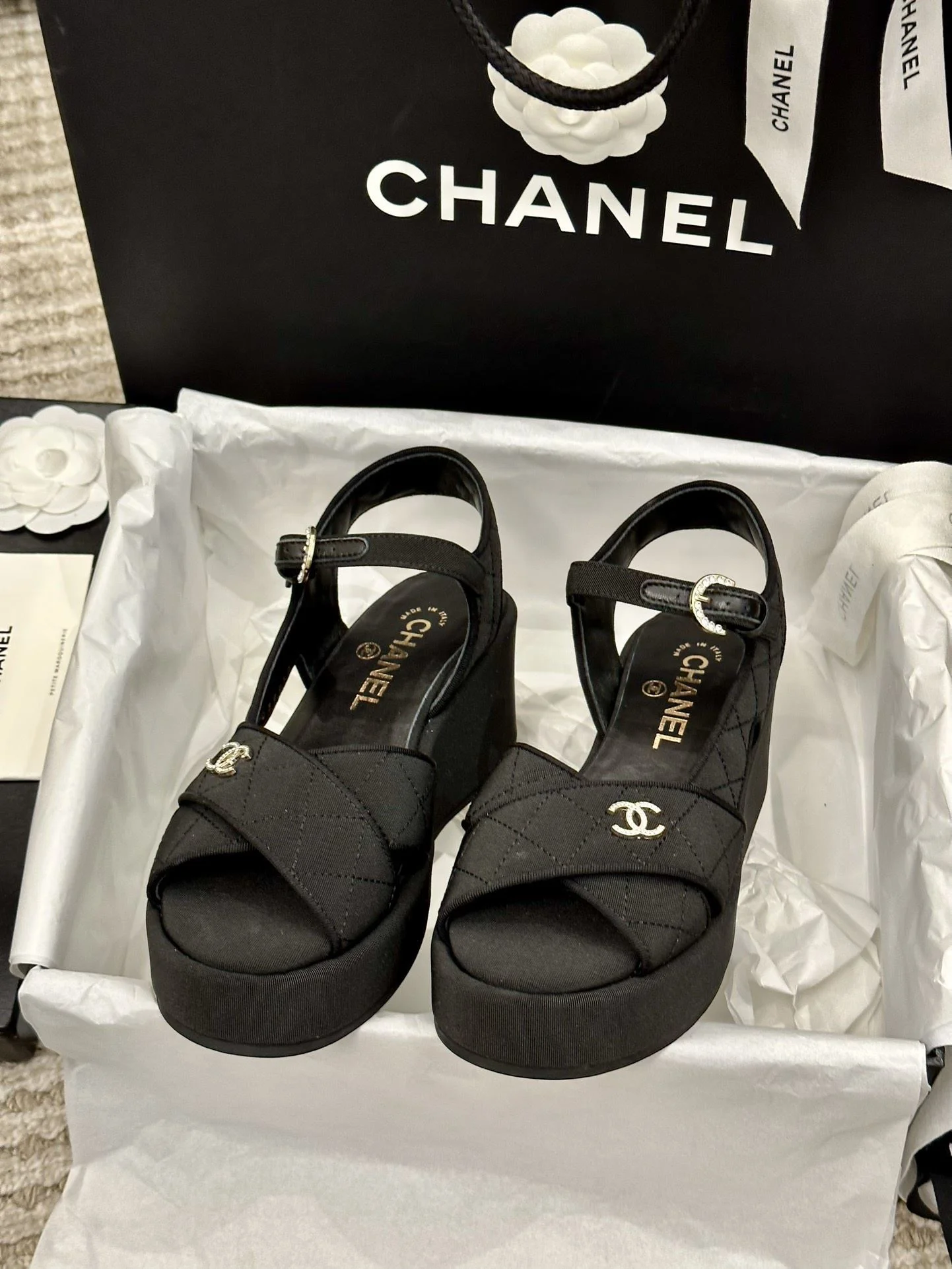 Brand-original Chanel Sandals