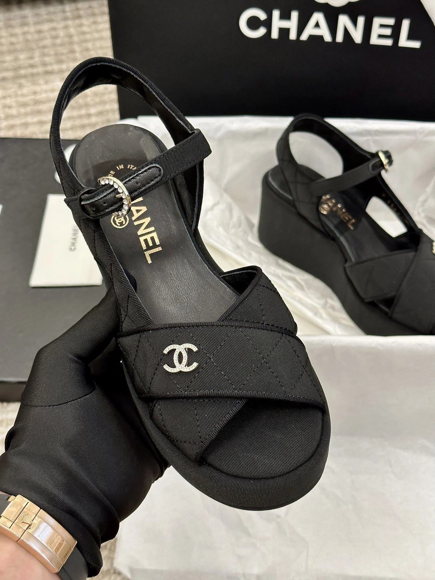 Brand-original Chanel Sandals