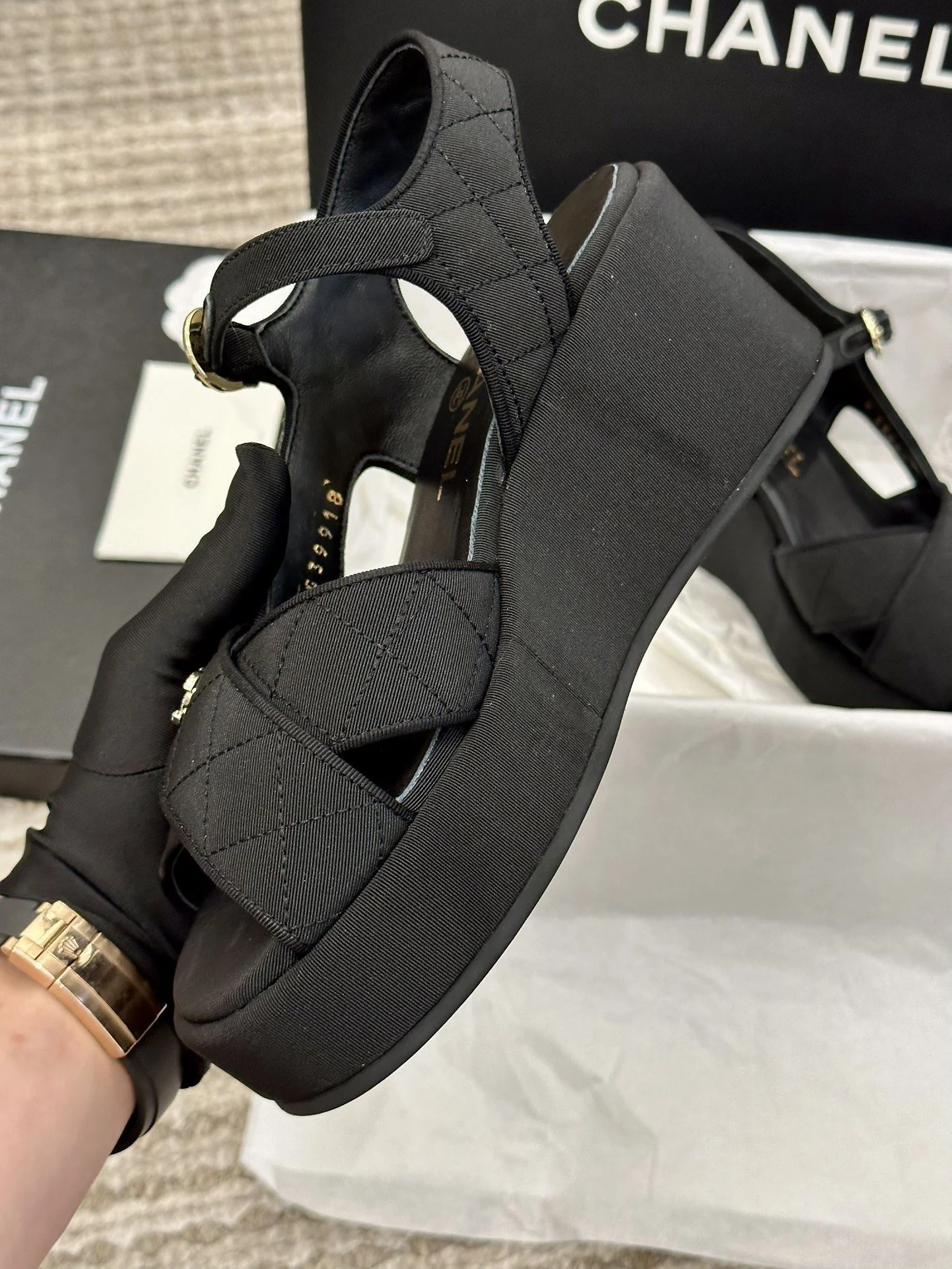 Brand-original Chanel Sandals