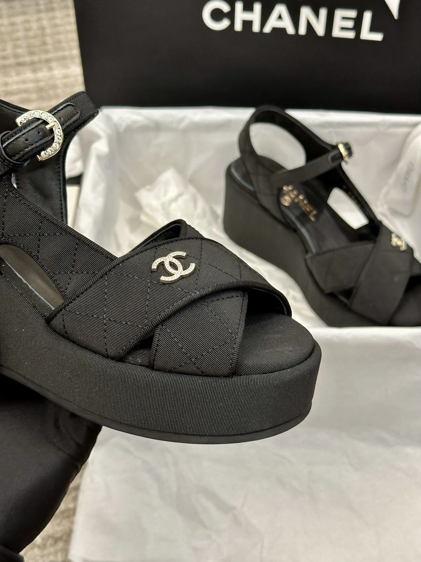 Brand-original Chanel Sandals