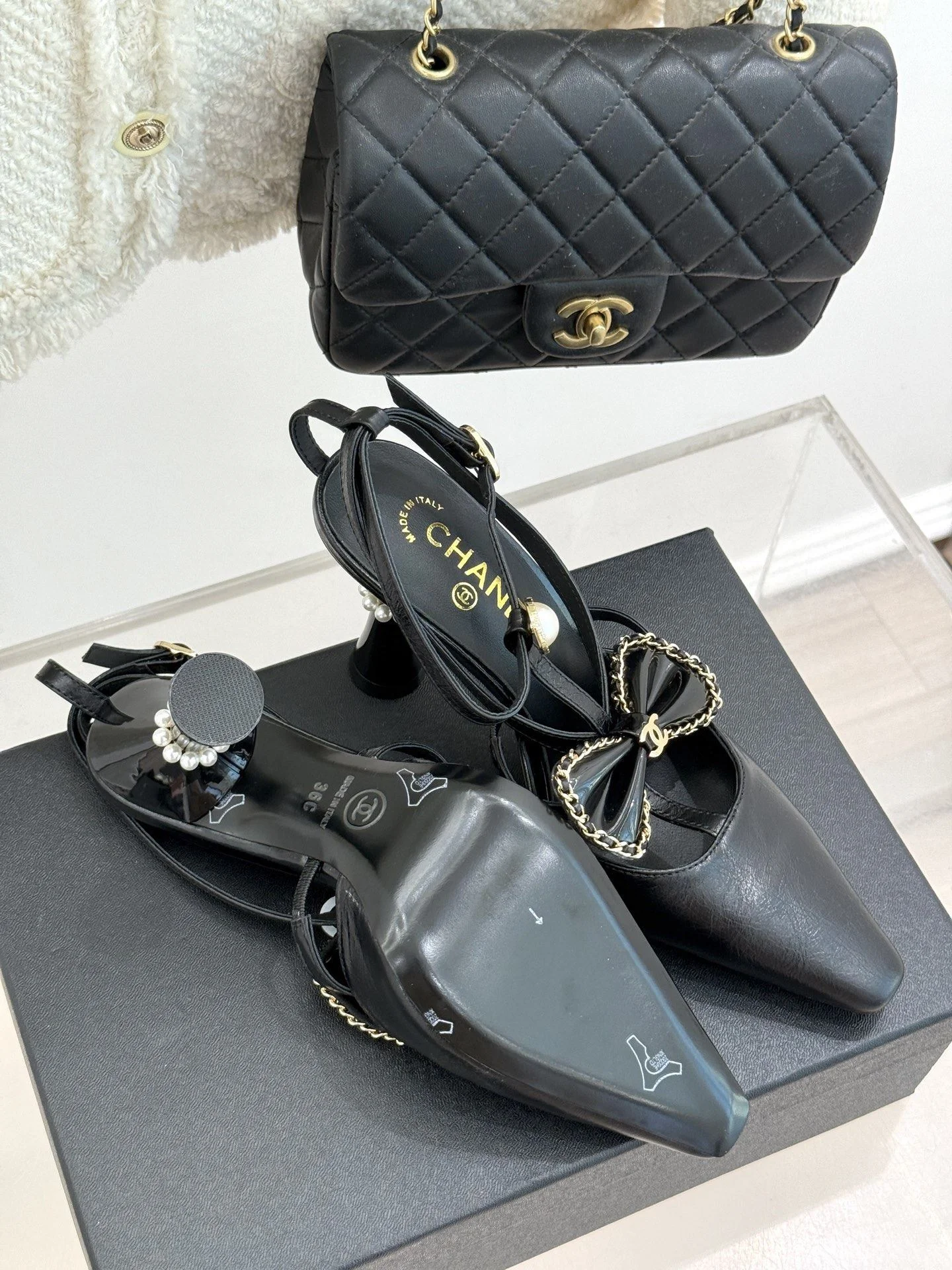 Genuine Chanel Sandals
