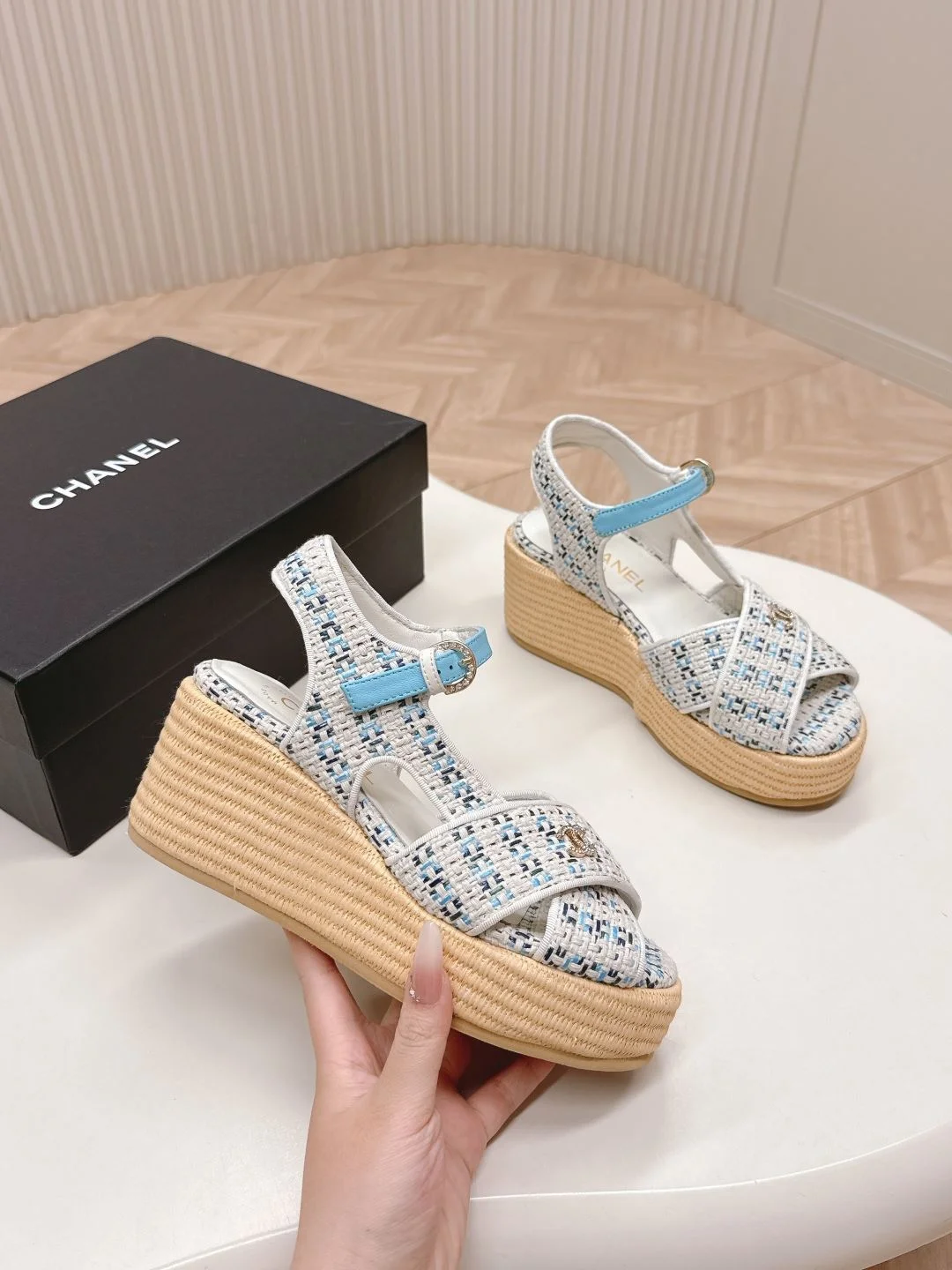 Authentic Chanel Sandals