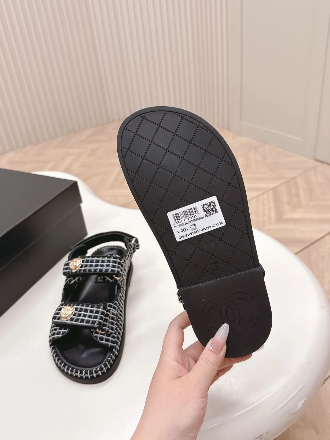 Indistinguishable Chanel Sandals