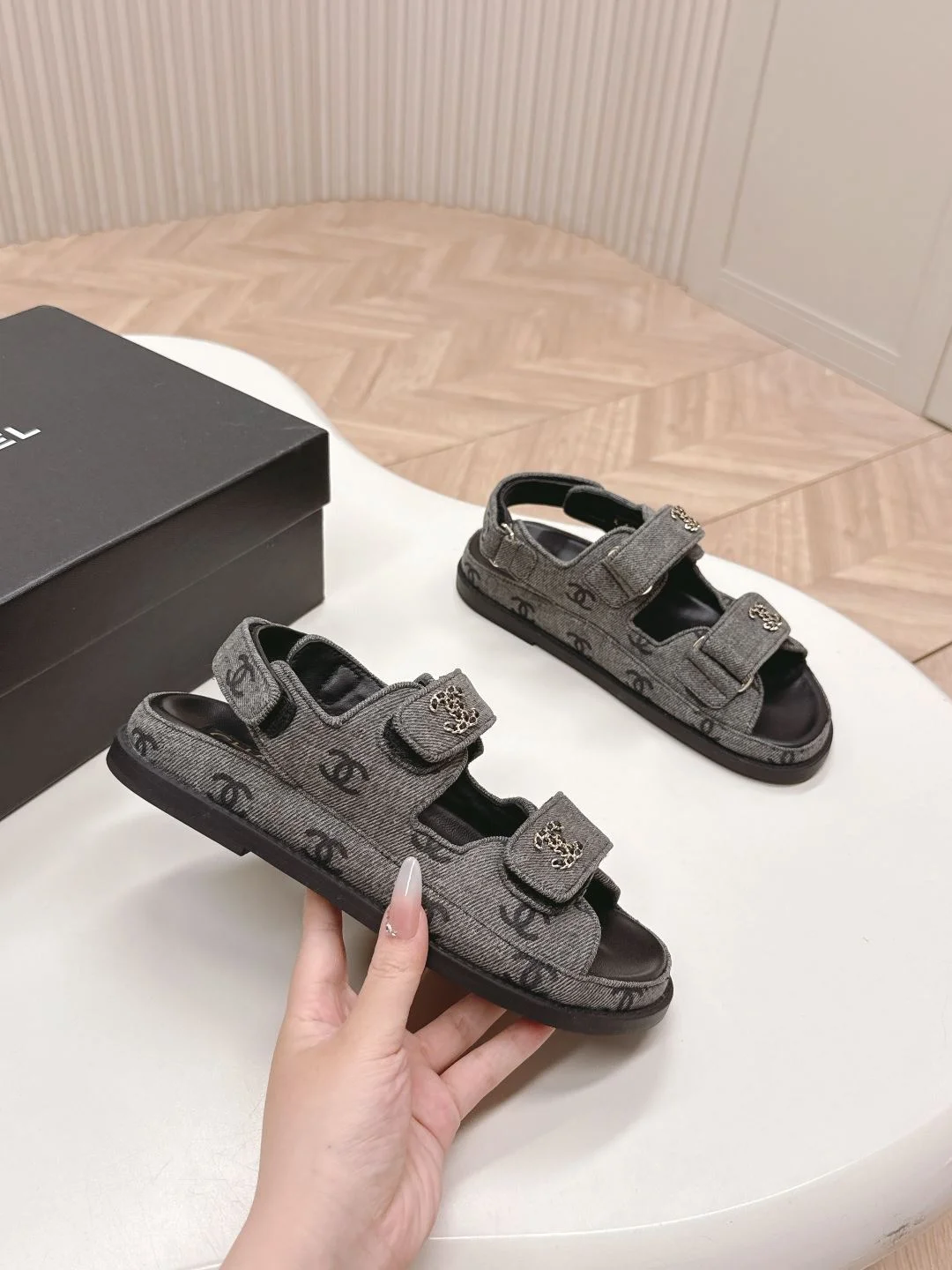 Brand-original Chanel Sandals