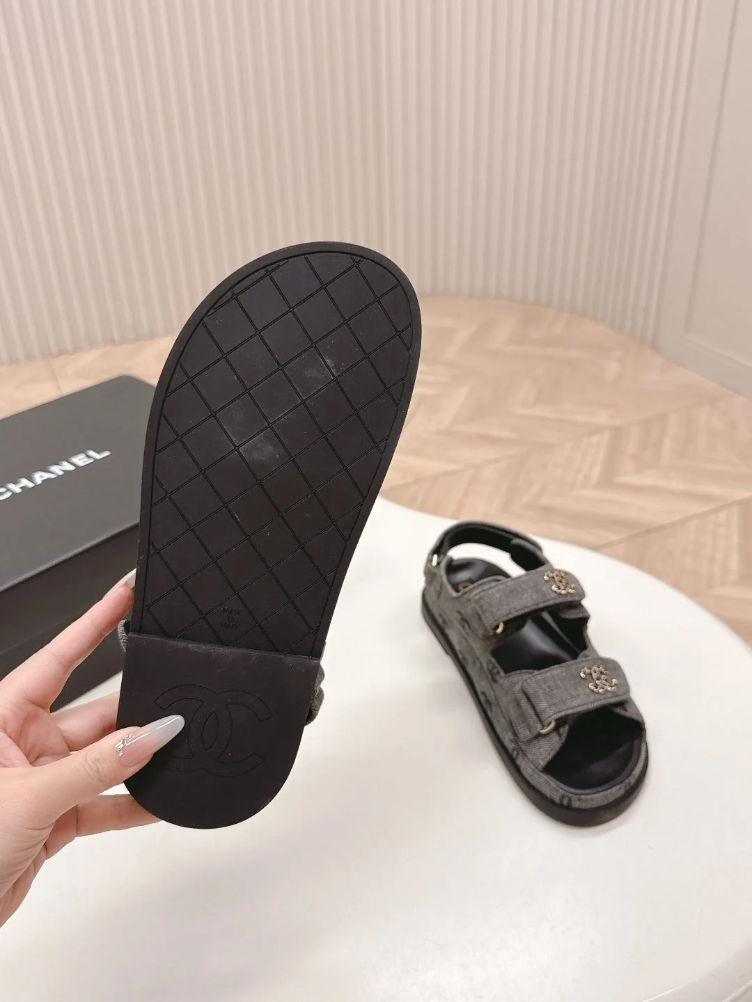 Brand-original Chanel Sandals