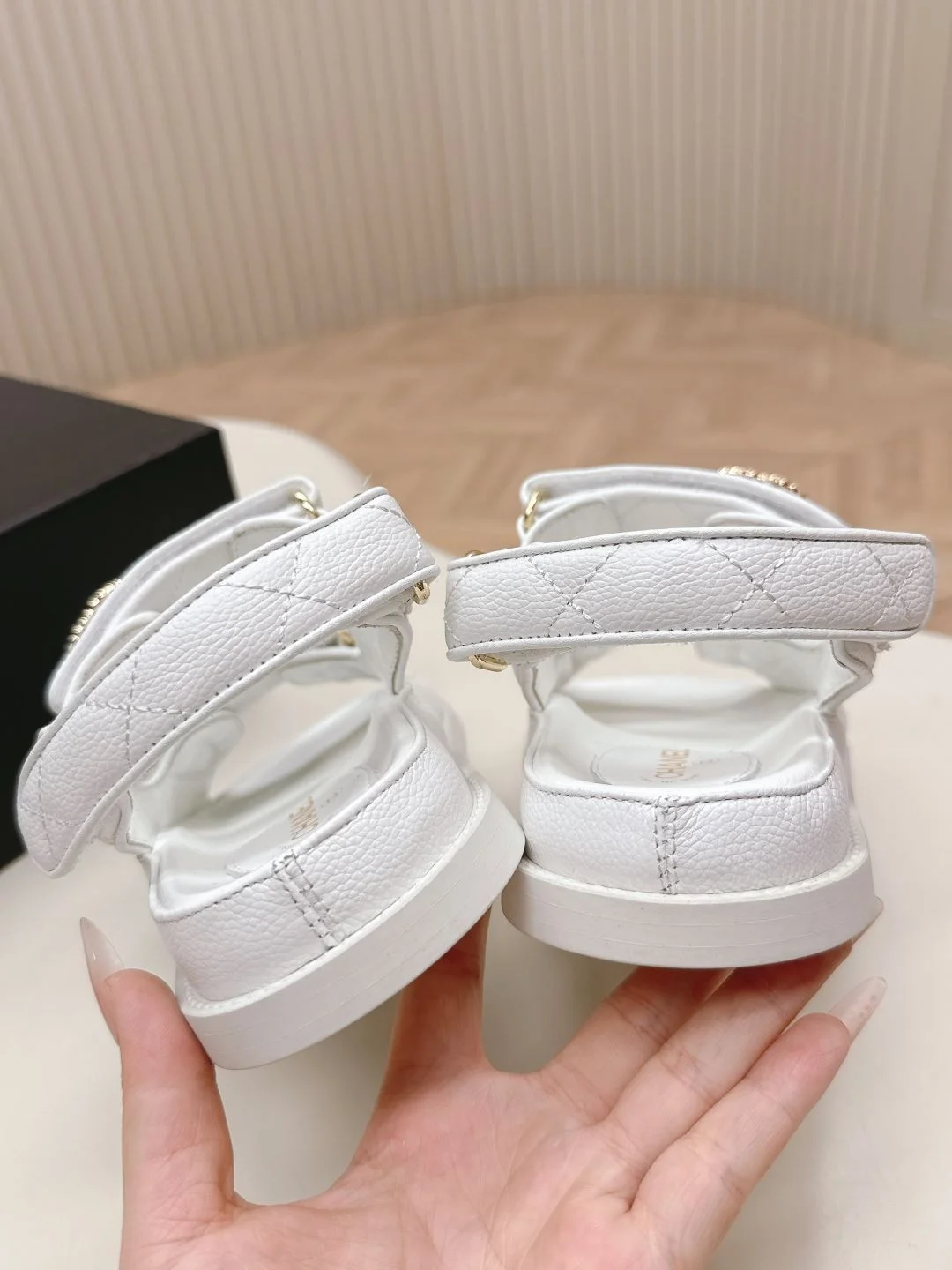 Exact replica Chanel Sandals