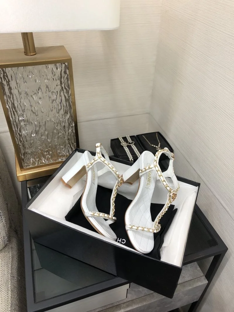 Brand-authenticated Chanel Sandals