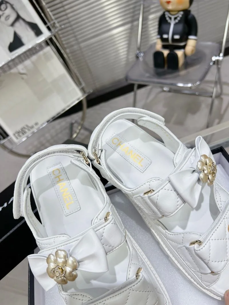Brand-authenticated Chanel Sandals