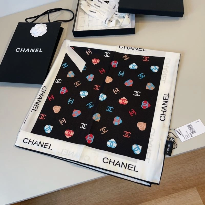 Brand-authenticated Chanel Scarf