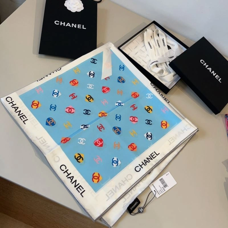 Brand-authenticated Chanel Scarf