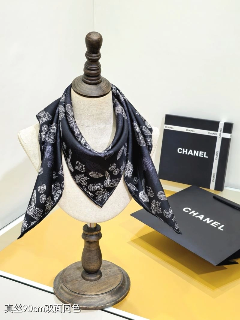 Brand-authenticated Chanel Scarf