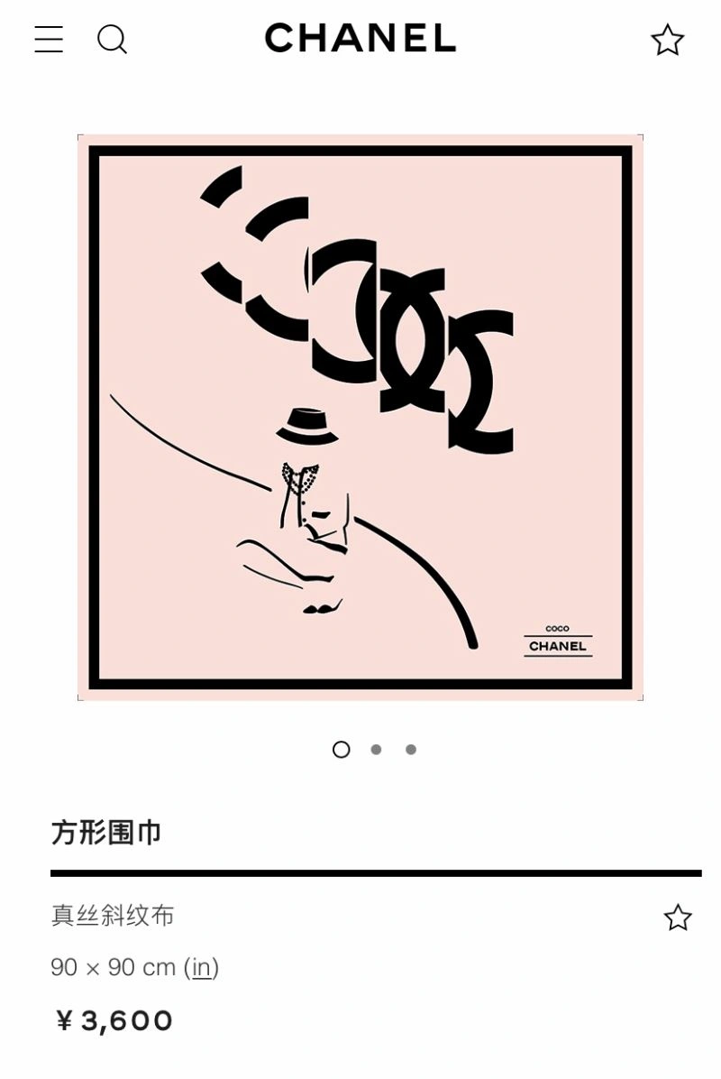 Discounted Chanel Scarf