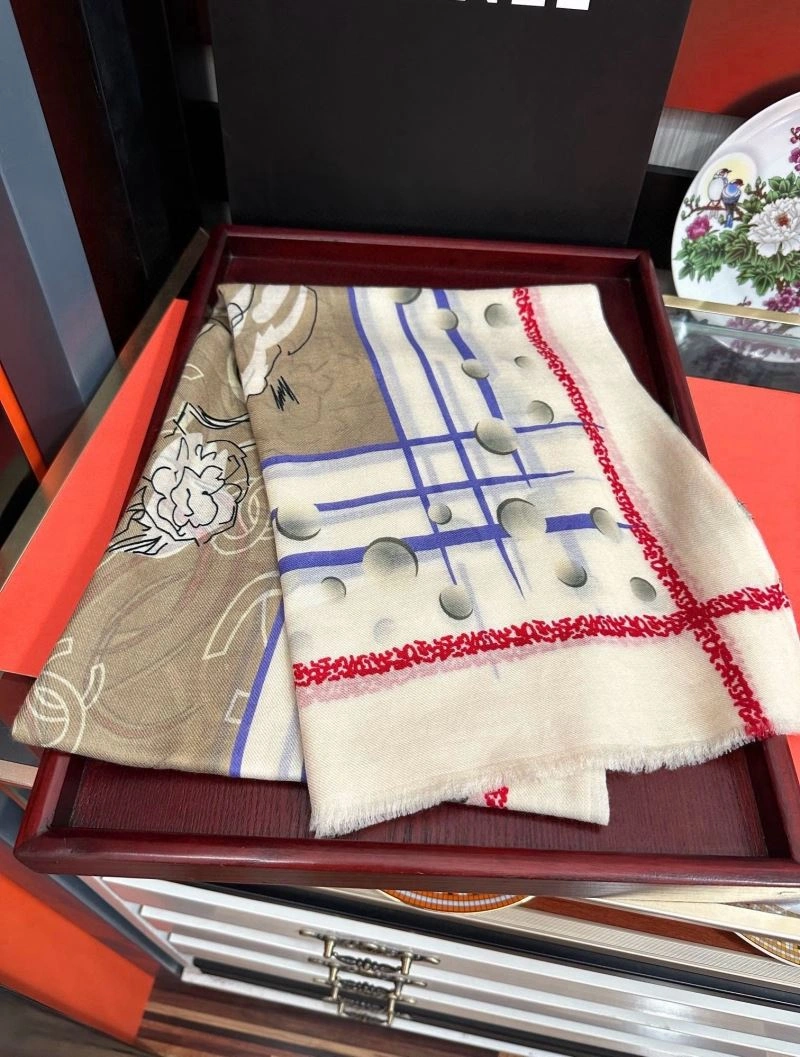 Brand-authenticated Chanel Scarf