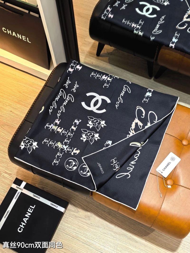 Brand-authenticated Chanel Scarf