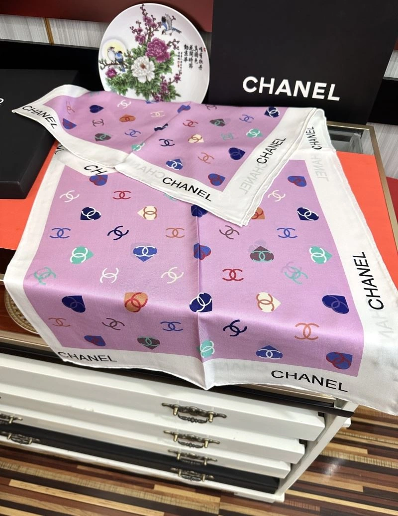 Brand-authenticated Chanel Scarf