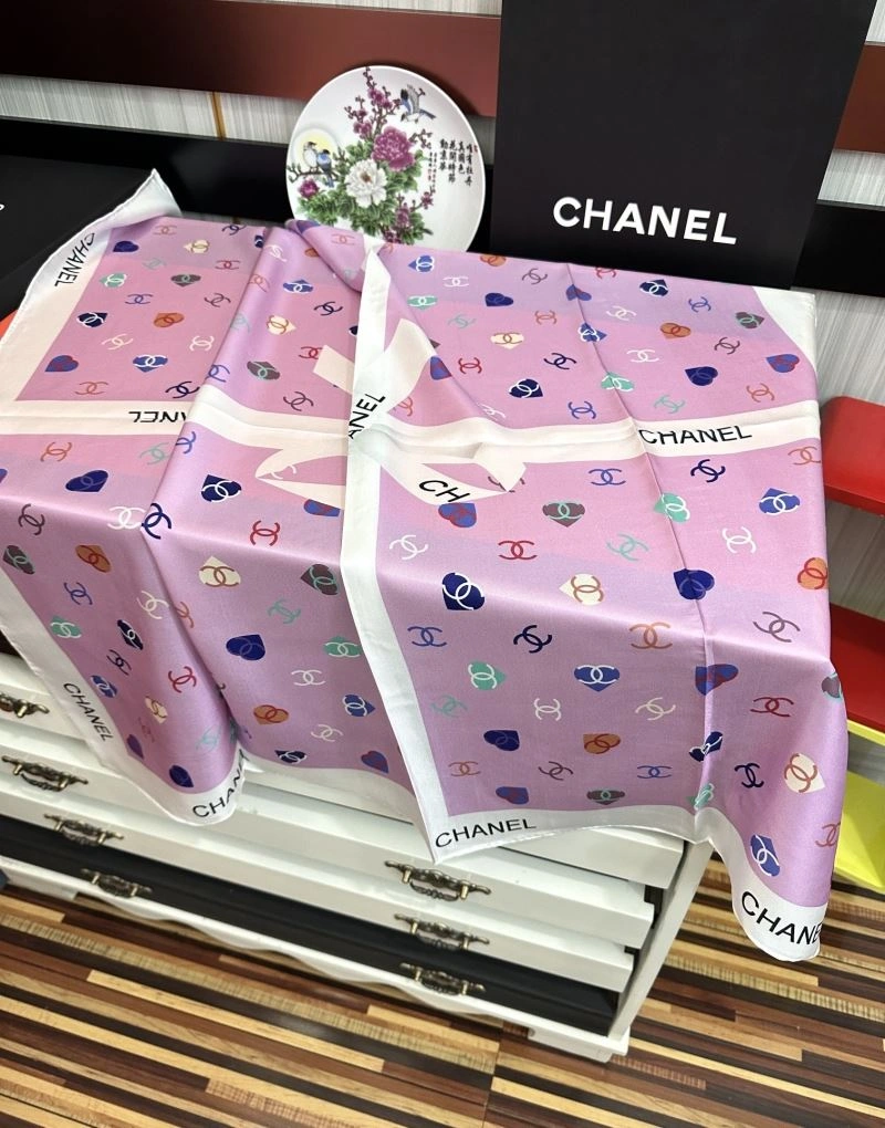 Brand-authenticated Chanel Scarf