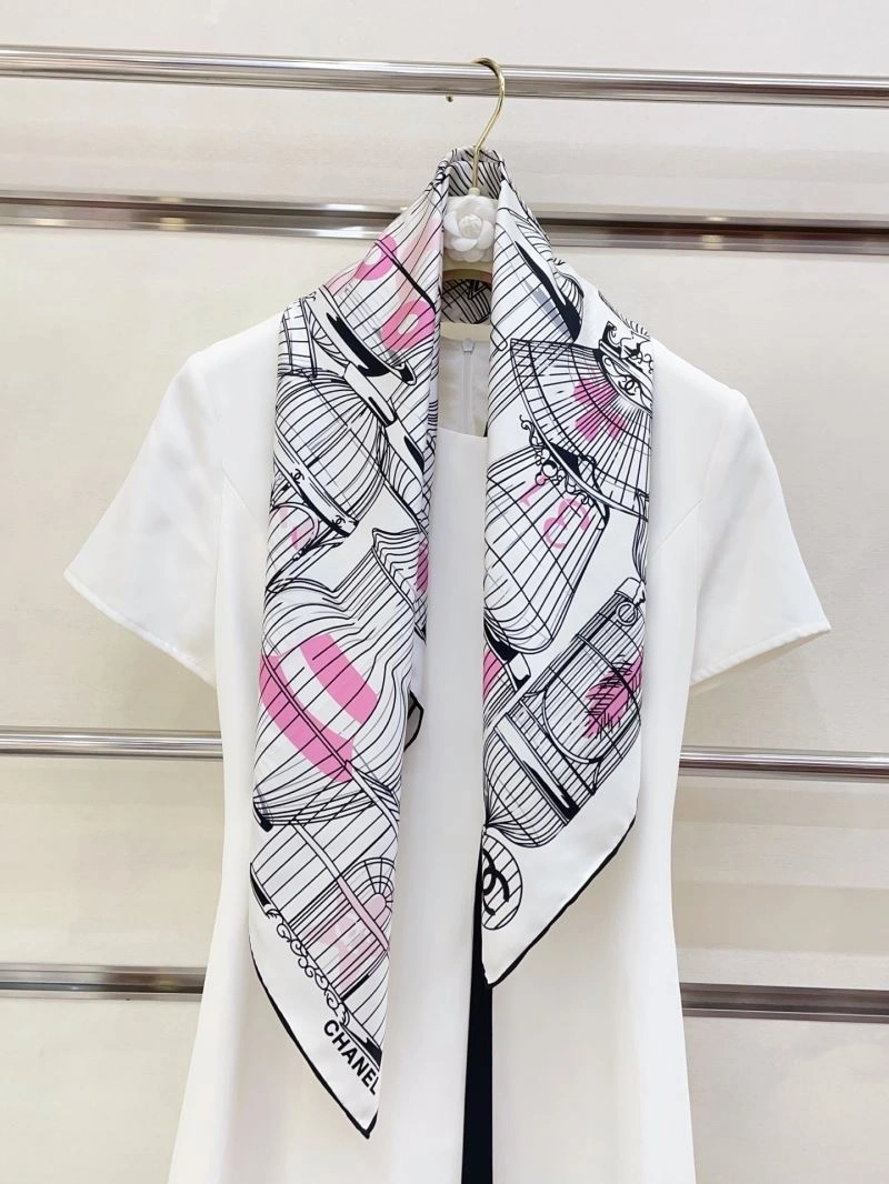 Brand-authenticated Chanel Scarf