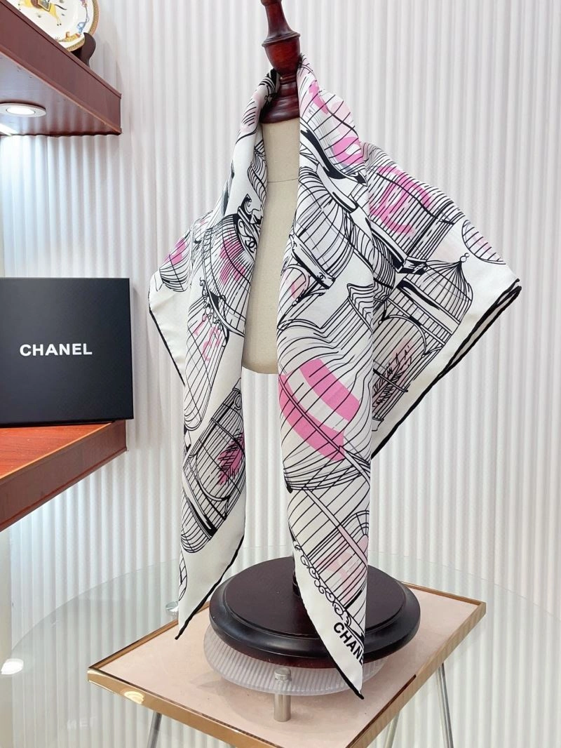 Brand-authenticated Chanel Scarf