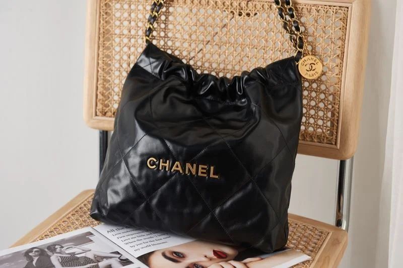 Brand-authenticated Chanel Shopping Bags