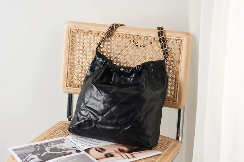 Brand-authenticated Chanel Shopping Bags