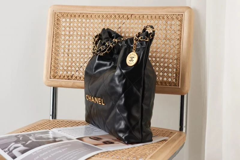 Brand-authenticated Chanel Shopping Bags