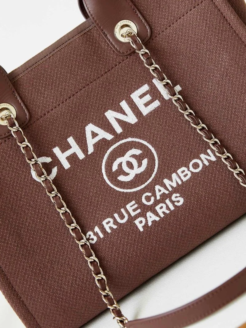 Authentic Chanel Shopping Bags