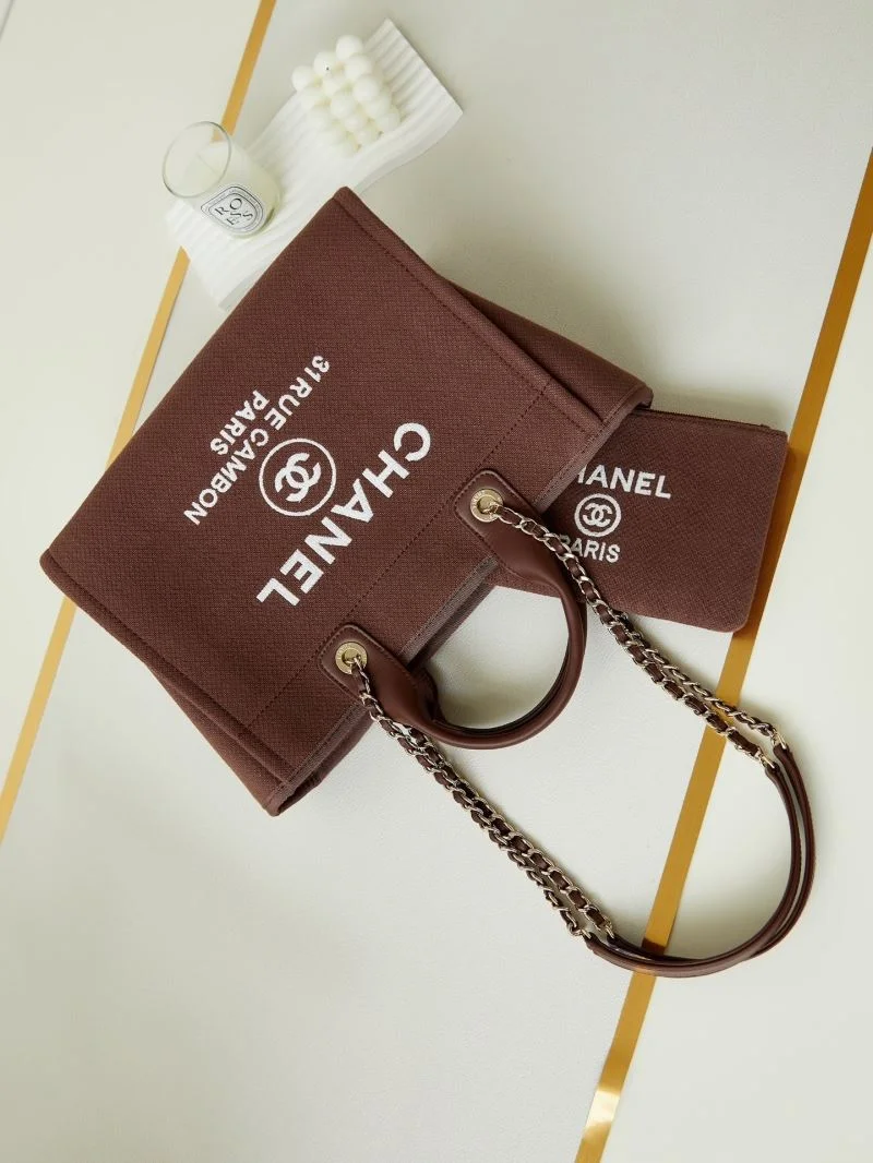 Authentic Chanel Shopping Bags