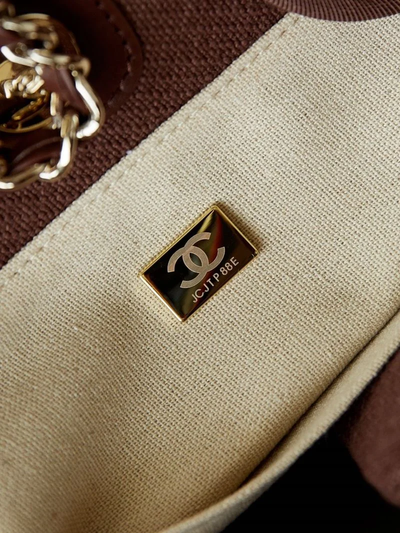 Authentic Chanel Shopping Bags