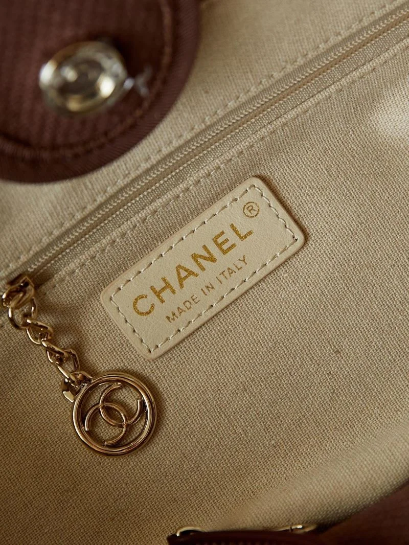 Authentic Chanel Shopping Bags