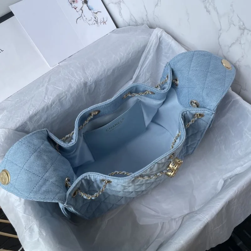 Brand-authenticated Chanel Shopping Bags