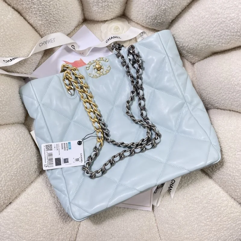 Brand-authenticated Chanel Shopping Bags