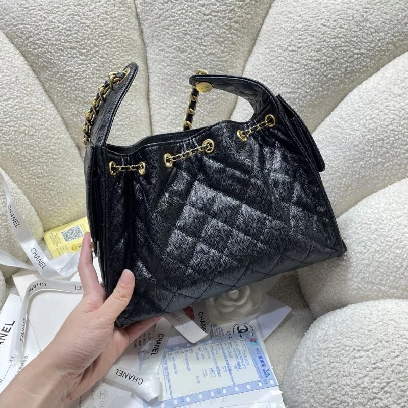 Brand-authenticated Chanel Shopping Bags