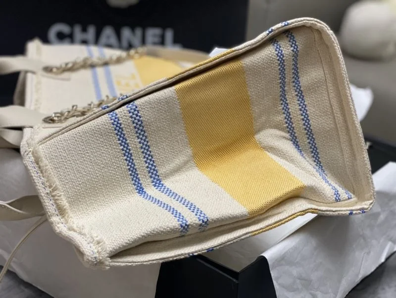 Brand-authenticated Chanel Shopping Bags