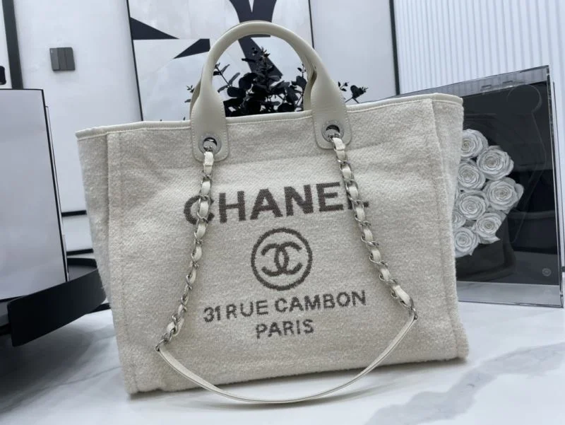 Brand-authenticated Chanel Shopping Bags