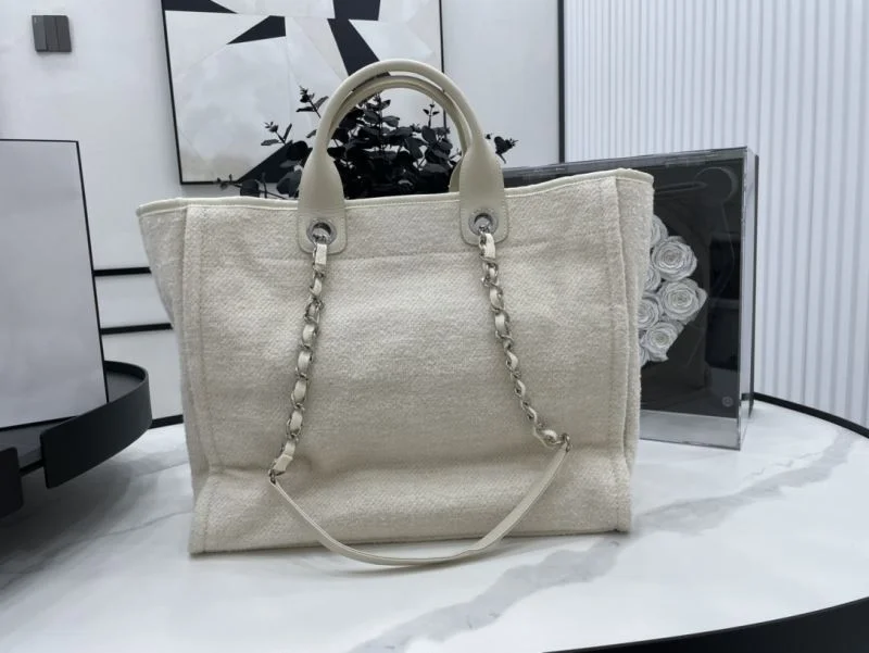 Brand-authenticated Chanel Shopping Bags