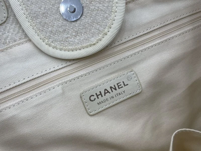 Brand-authenticated Chanel Shopping Bags