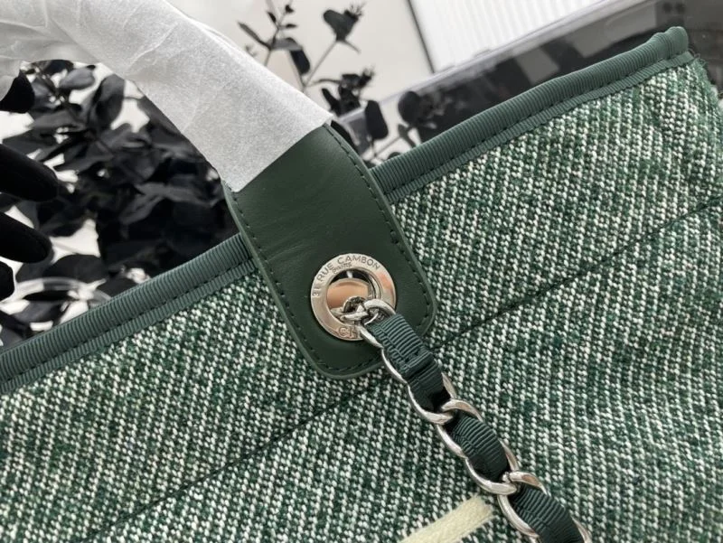 Authentic Chanel Shopping Bags