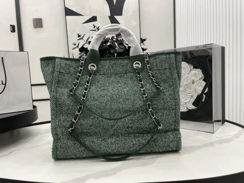 Authentic Chanel Shopping Bags