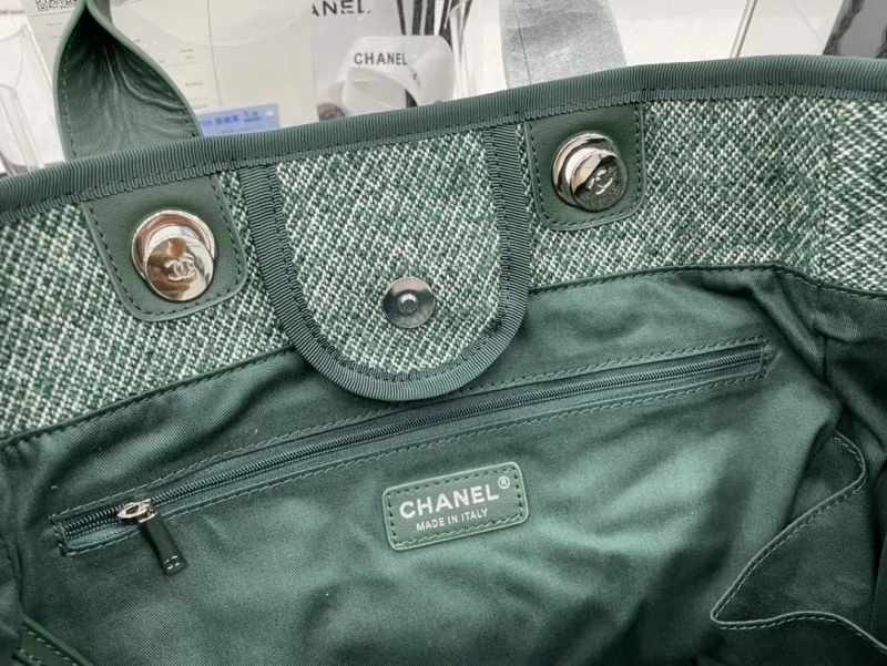 Authentic Chanel Shopping Bags