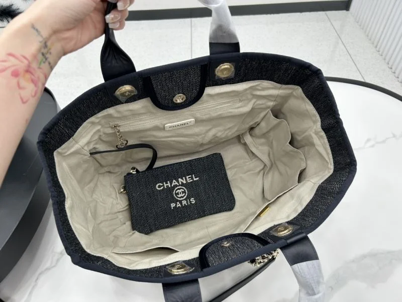 Brand-authenticated Chanel Shopping Bags