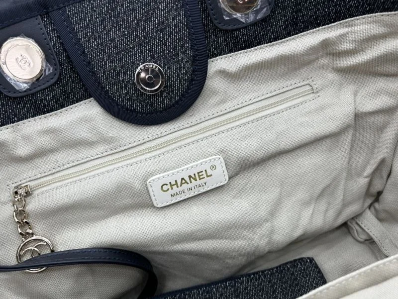 Brand-authenticated Chanel Shopping Bags