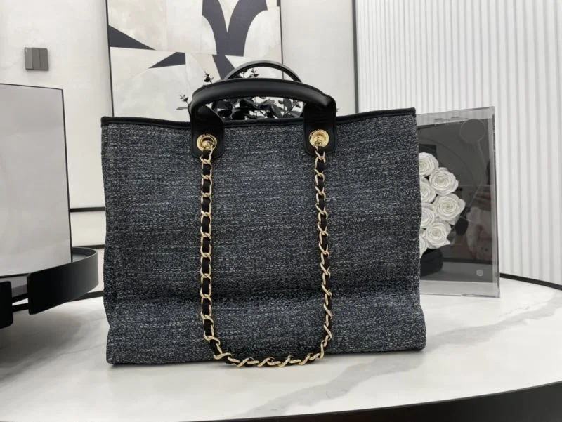 Authentic Chanel Shopping Bags