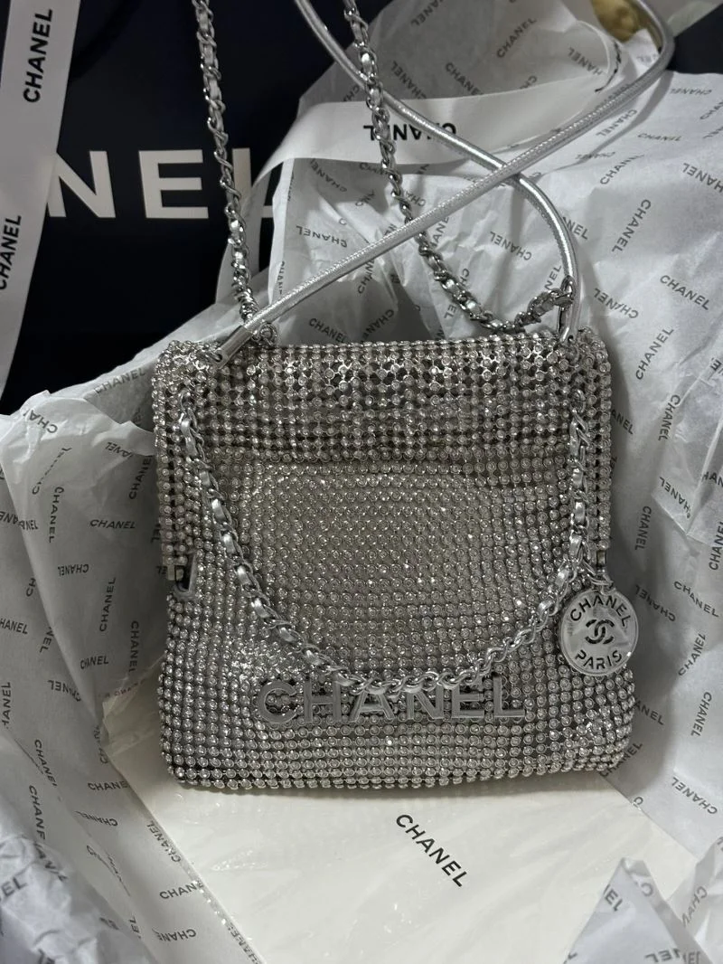 Brand-authenticated Chanel Shopping Bags