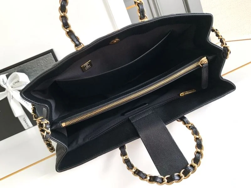 Authentic Chanel Shopping Bags
