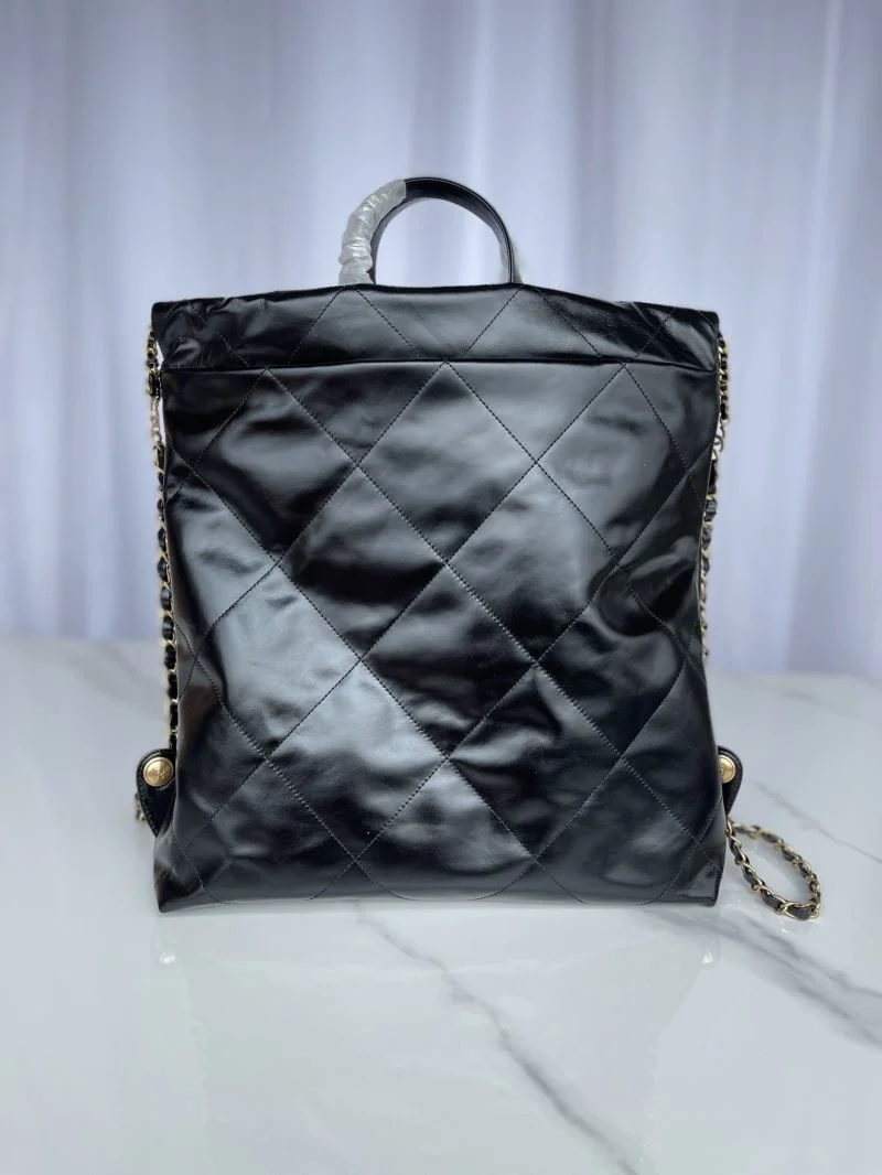 Brand-authenticated Chanel Shopping Bags