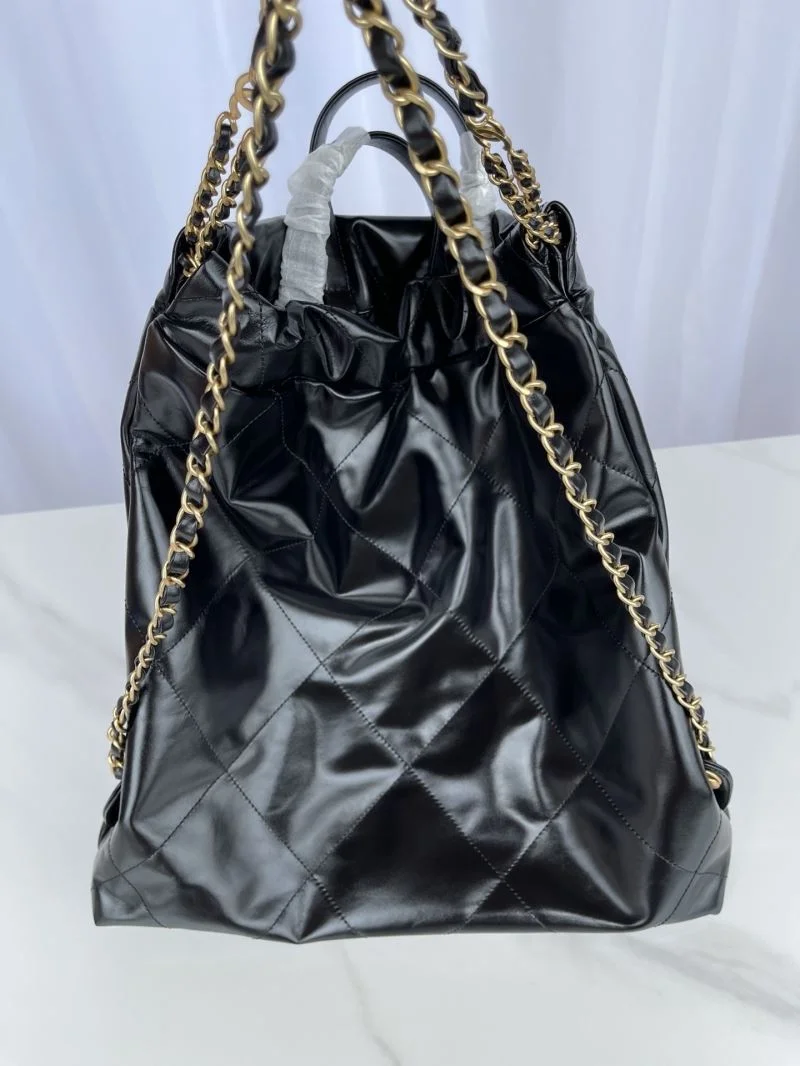 Brand-authenticated Chanel Shopping Bags