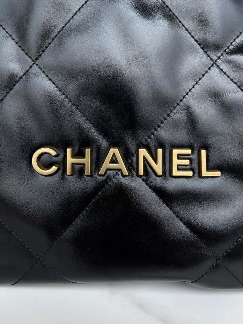 Brand-authenticated Chanel Shopping Bags