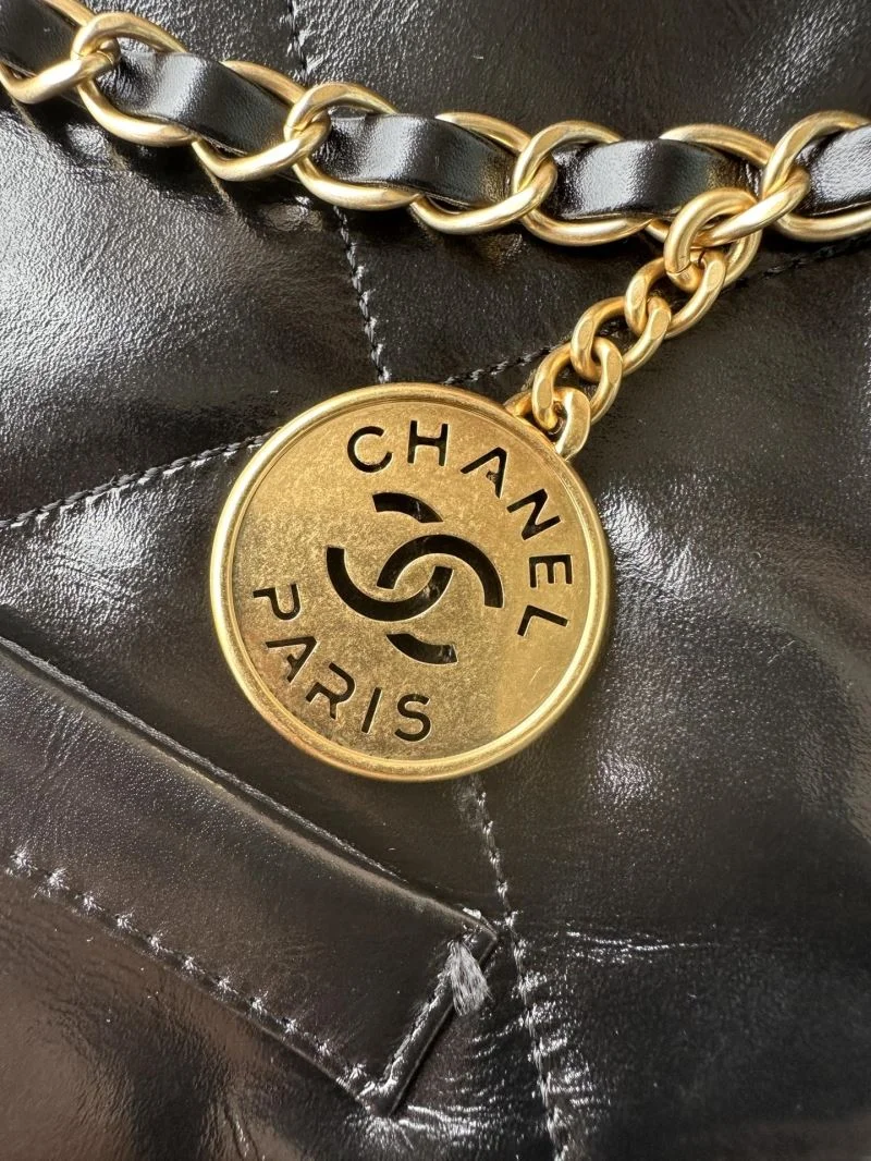 Brand-authenticated Chanel Shopping Bags
