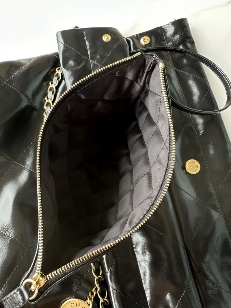 Brand-authenticated Chanel Shopping Bags