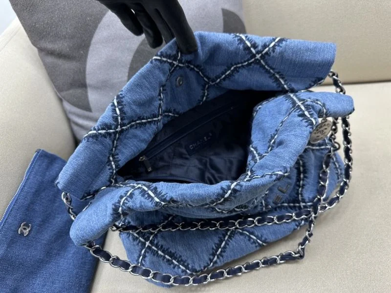 Authentic Chanel Shopping Bags